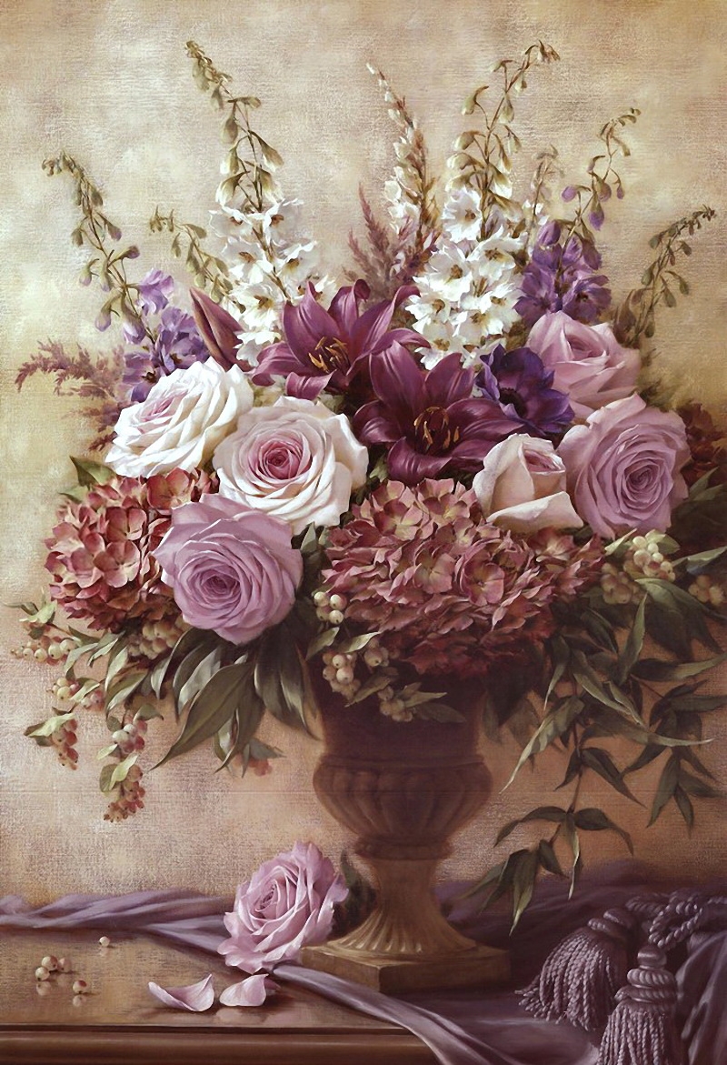 Igor Levashov [Игорь Левашов] 1964 | Flower painter | Tutt'Art@ | Pittura * Scultura * Poesia ...